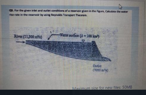 Solved QS. ﻿For the given inlet and outlet conditions of a | Chegg.com