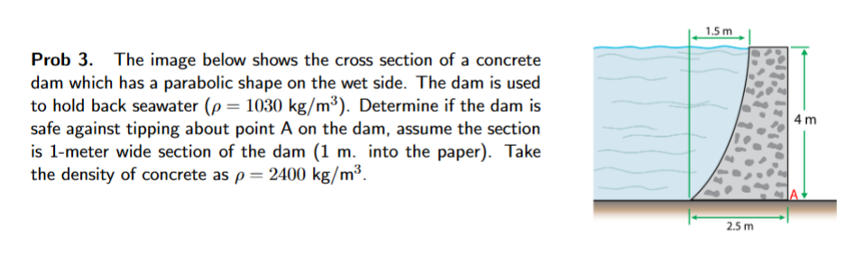 Solved Prob 3. The image below shows the cross section of a | Chegg.com