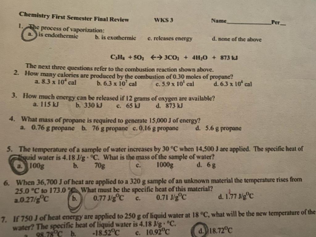 Solved The next three questions refer to the combustion | Chegg.com