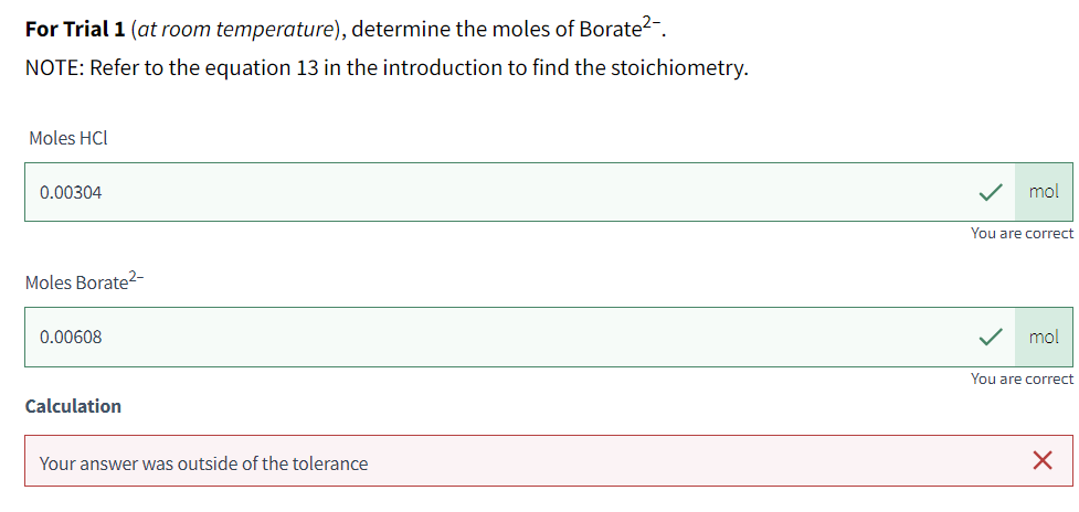 Solved Record the data you collected for determining the | Chegg.com