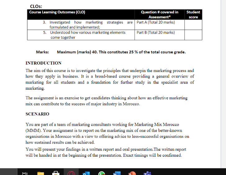 Solved CLOS: Course Learning Outcomes (CLO) Question # | Chegg.com