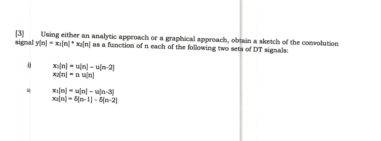 Solved [3] Using either an analytic approach or a graphical | Chegg.com