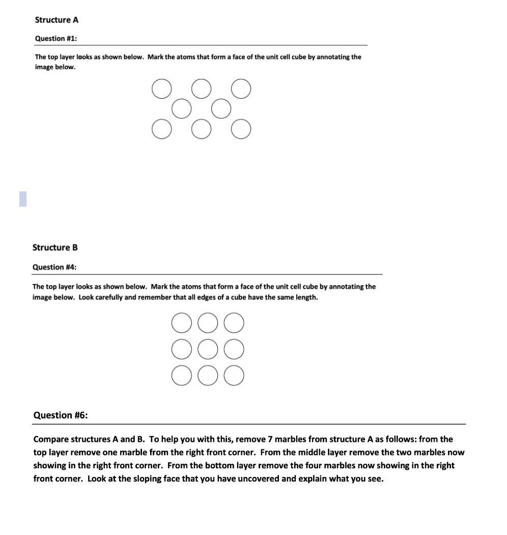 Solved Compare structures A and B. ﻿To help you with this, | Chegg.com