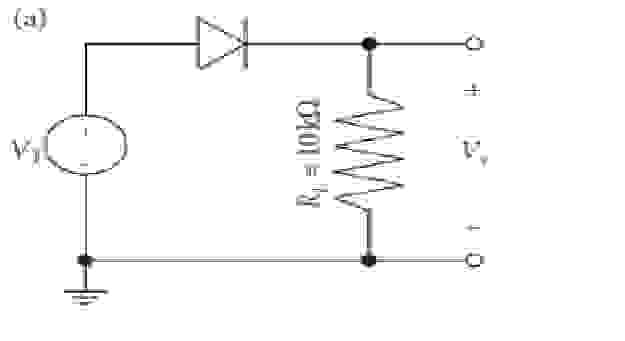Solved using lt spice "Consider the half-wave rectifier | Chegg.com