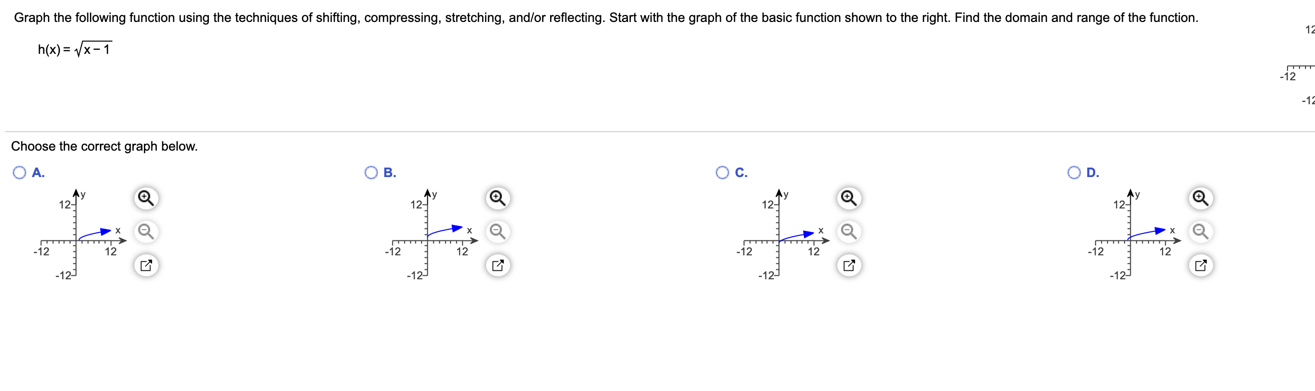Solved Graph the following function using the techniques of | Chegg.com