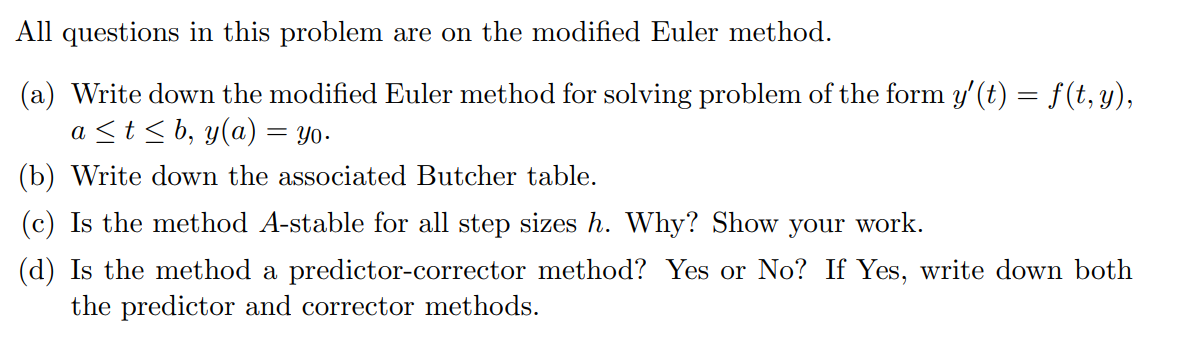 Solved All questions in this problem are on the modified | Chegg.com