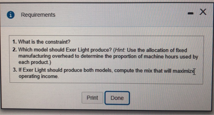 Solved E25-15 (similar to) Question Help * Exer Light | Chegg.com Solved E25-15 (similar to) Question Help * Exer Light | Chegg.com