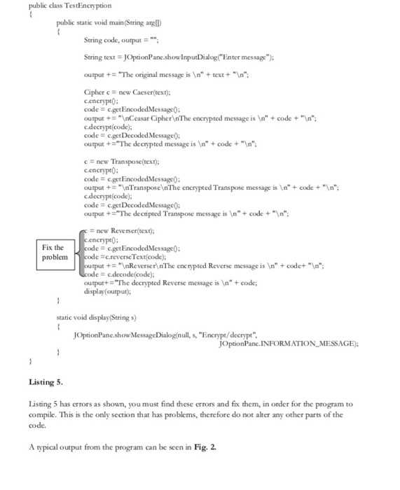 Solved Can someone help me with the following programClass | Chegg.com