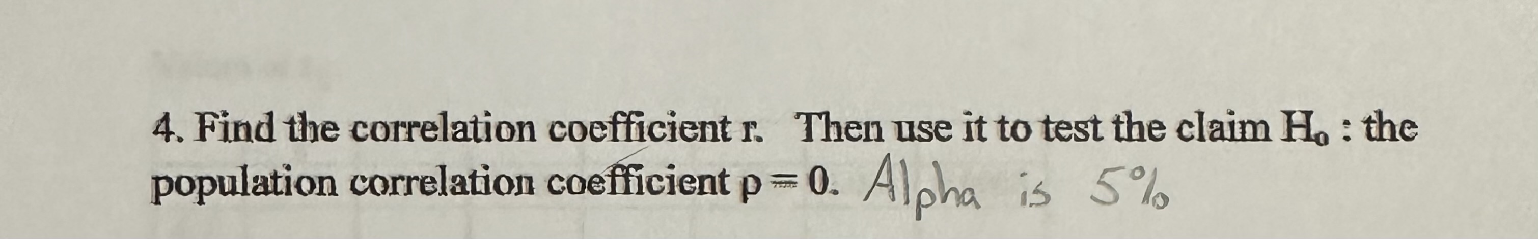 Solved Find the correlation coefficient r. ﻿Then use it to | Chegg.com
