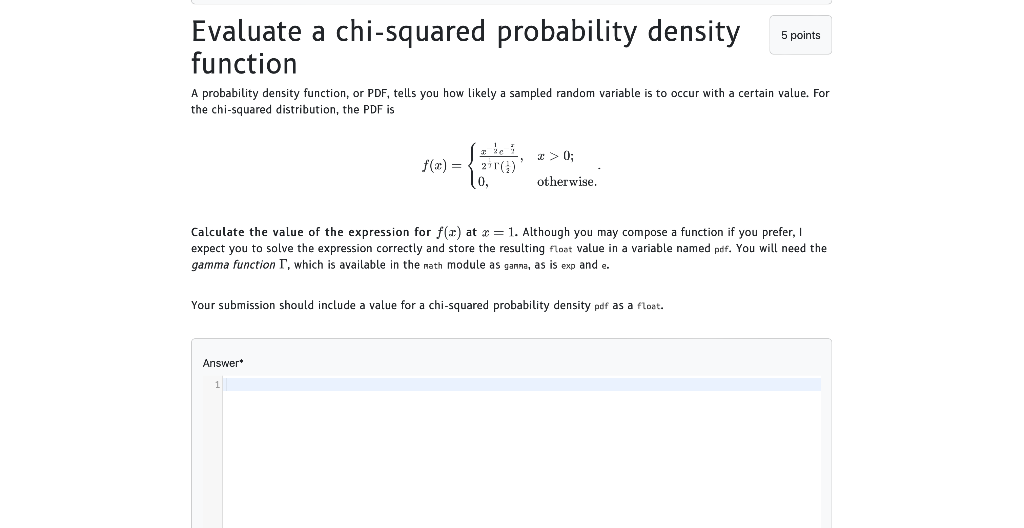 Solved Evaluate a chi-squared probability density function A | Chegg.com Solved Evaluate a chi-squared probability density function A | Chegg.com