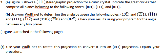 Help please. 3. (a) Figure 3 shows a | Chegg.com