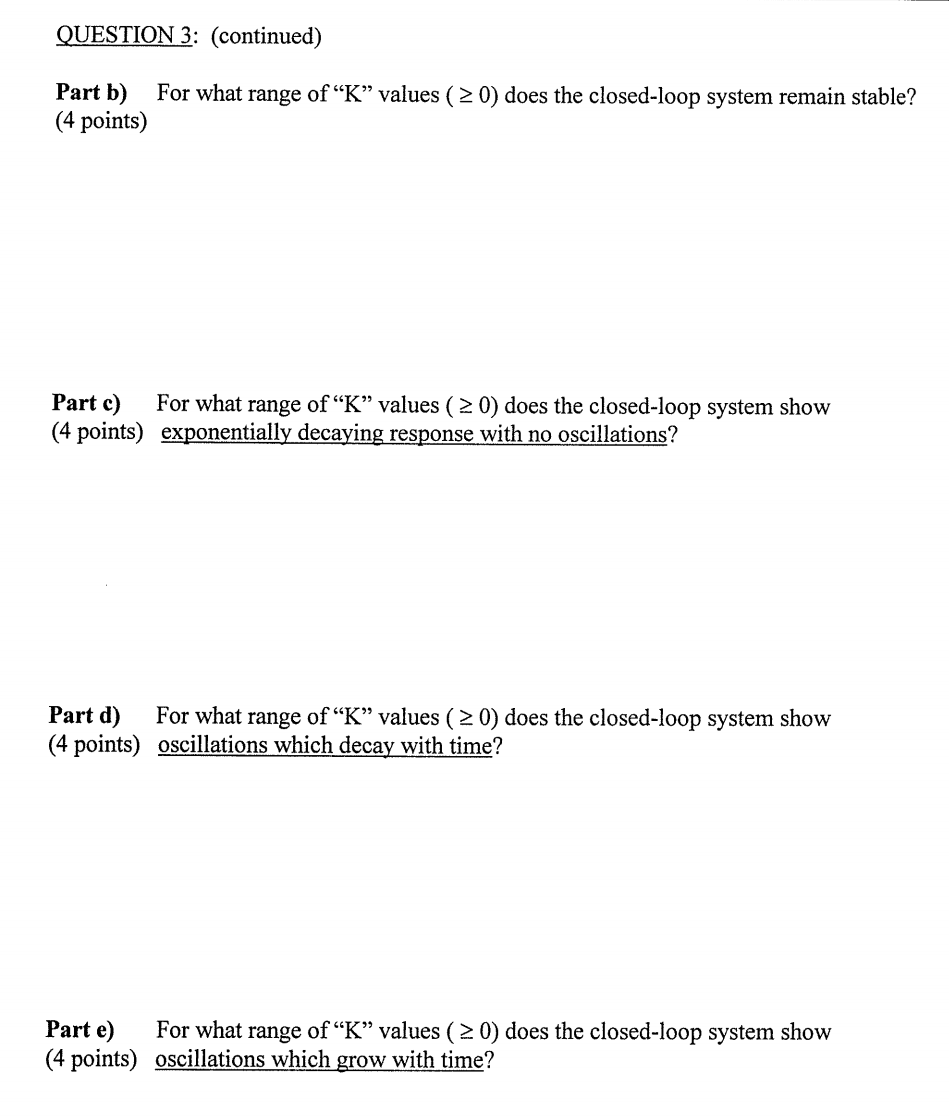Solved QUESTION 3: (36 points total) Consider the following | Chegg.com