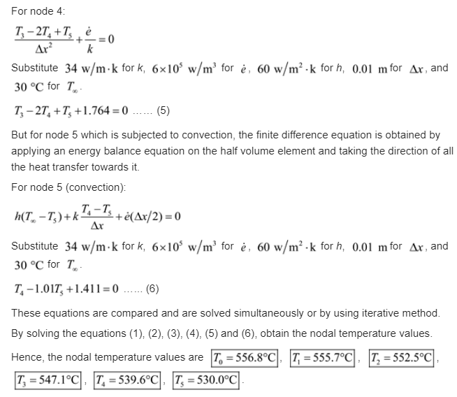 Solved This is a FINITE DIFFERENCE HEAT TRANNSFER QUESTION | Chegg.com
