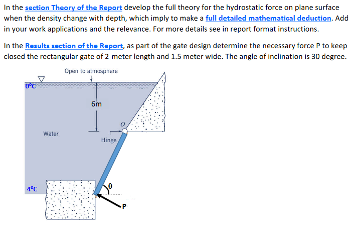 Solved I need the theory when the density changes with | Chegg.com