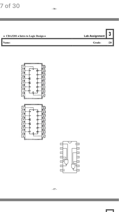 Solved Cda3201 Intro To Logic Design Lab Assignment Grade 