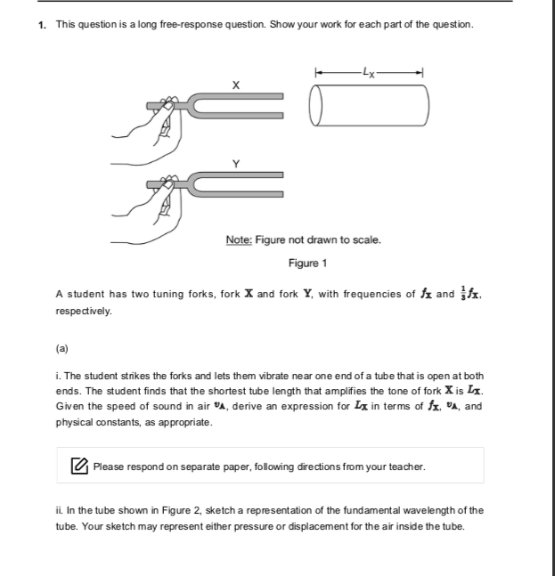 Solved 1. This question is a long free-response question. | Chegg.com