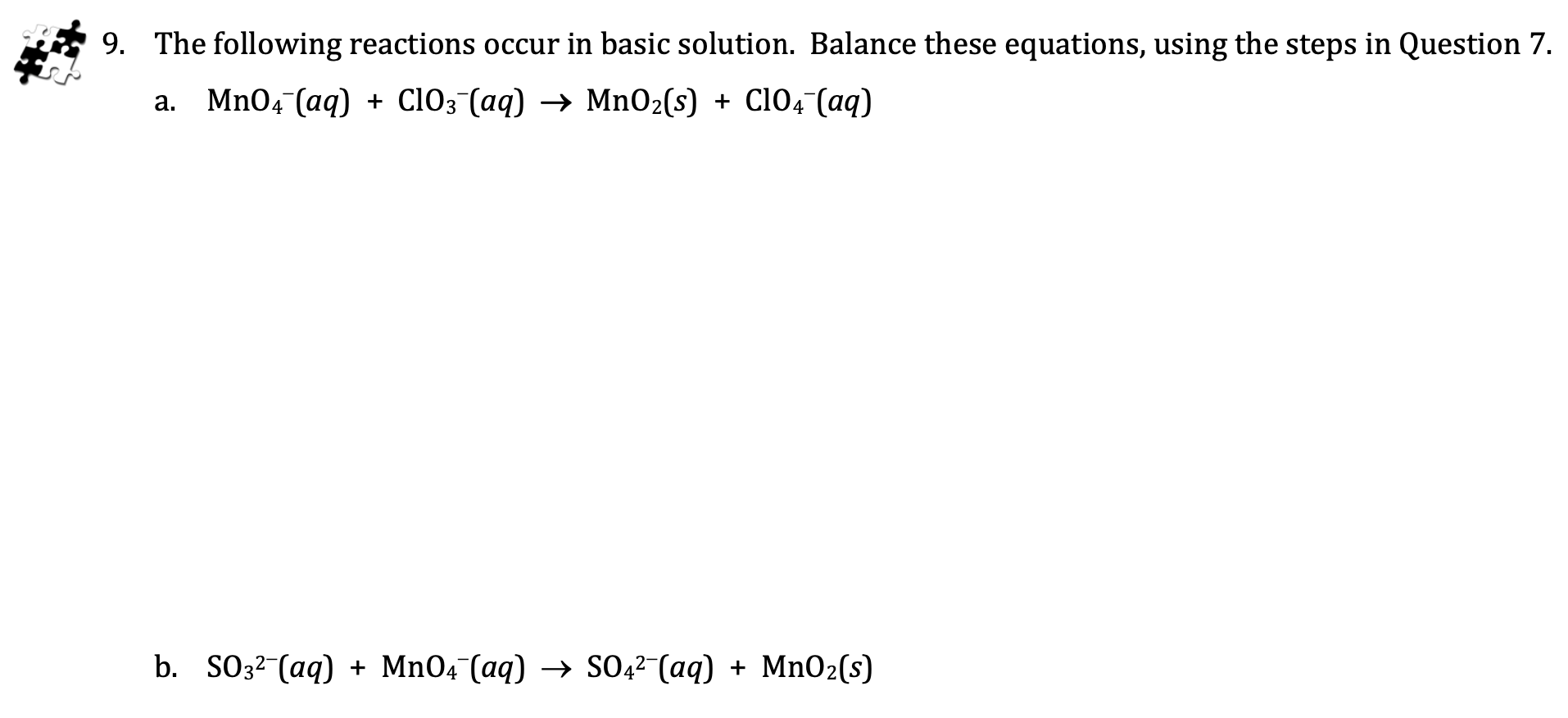 Solved Steps: 1) write the balanced reduction half-reaction | Chegg.com