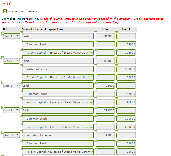 Solved Problem 13-01A a-c (Part Level Submission) issue | Chegg.com