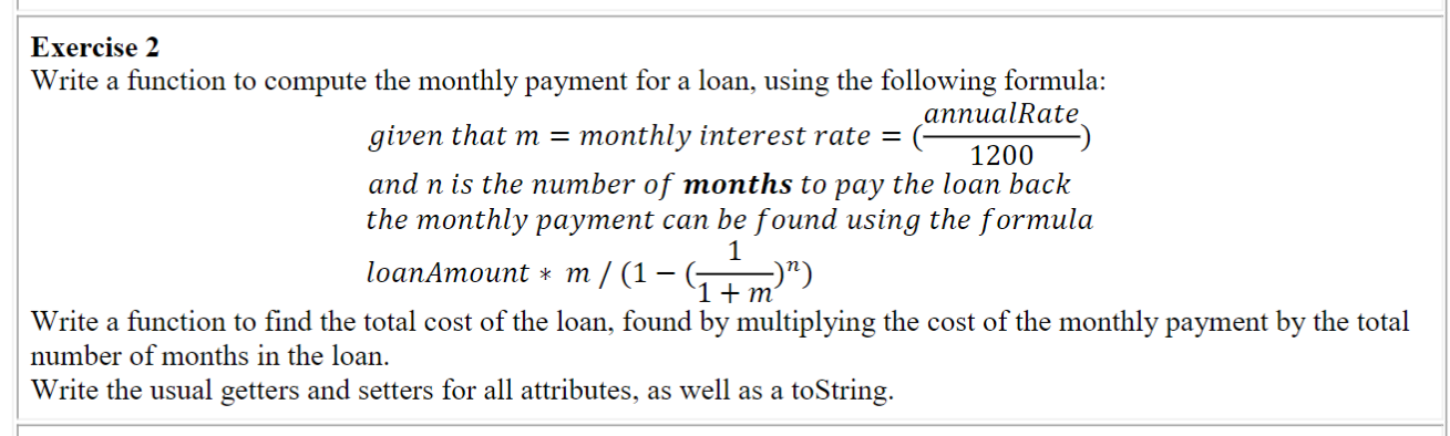 Solved Import Java Time Localdate Public Class Loan {