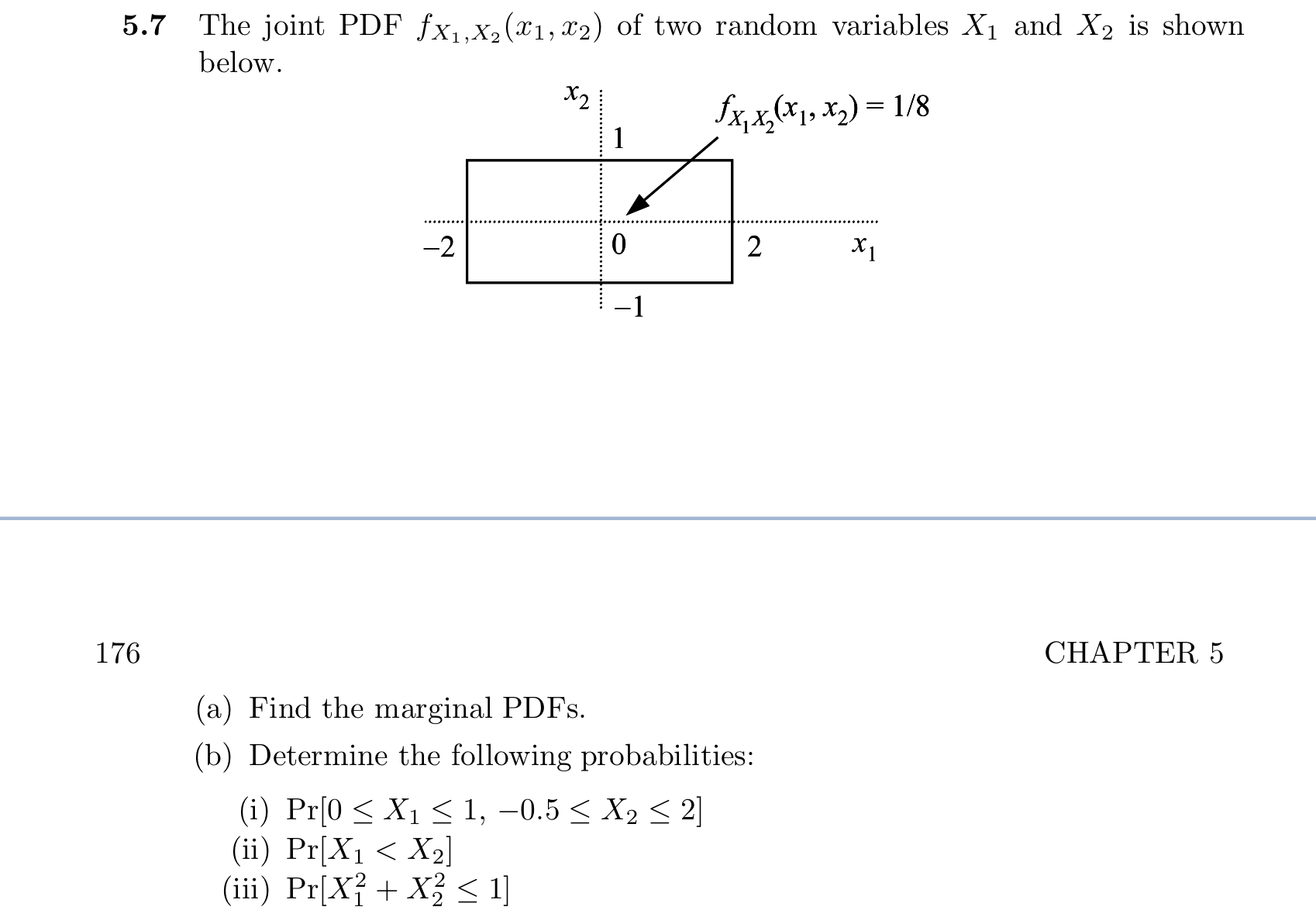 Solved (a) ﻿Find the marginal PDFs.(b) ﻿Determine the | Chegg.com
