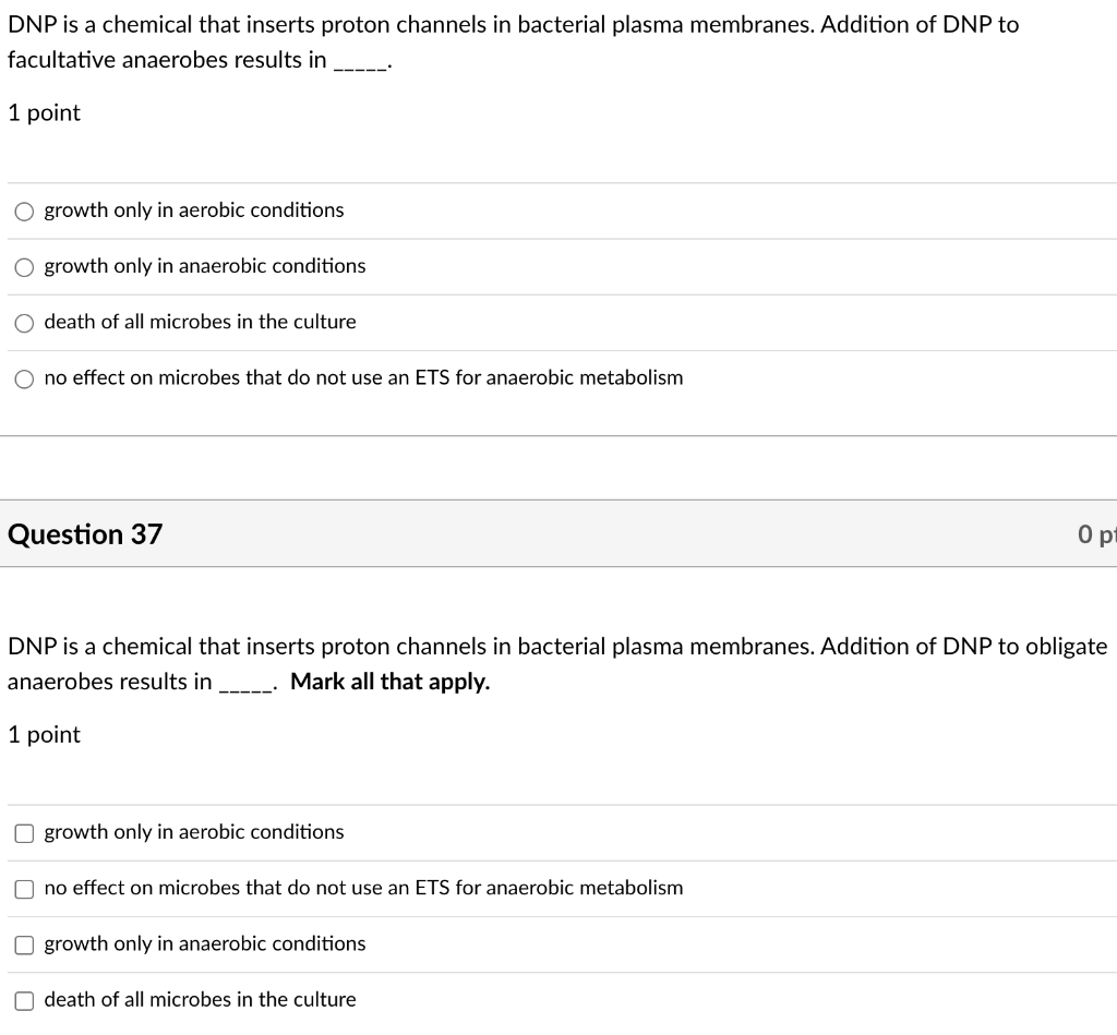 Solved DNP is a chemical that inserts proton channels in | Chegg.com