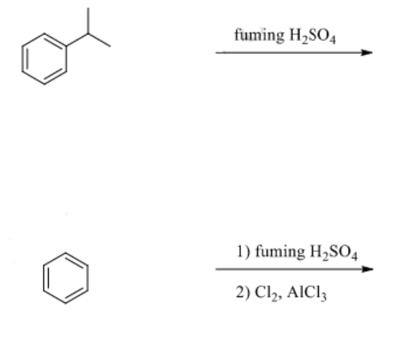 Solved HNO3,H2SO41) Br2,FeBr3 2) HNO3,H2SO4fuming H2SO4 | Chegg.com