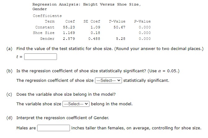 Solved The following multiple regression printout can be | Chegg.com Solved The following multiple regression printout can be | Chegg.com