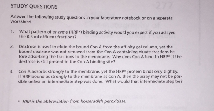 Solved STUDY QUESTIONS Answer the following study questions | Chegg.com