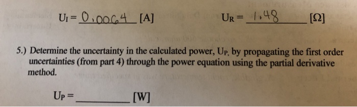 Solved Determine uncertainty in Calculator power, UP, Buy | Chegg.com