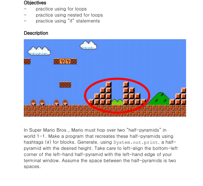 Solved Objectives practice using for loops practice using | Chegg.com