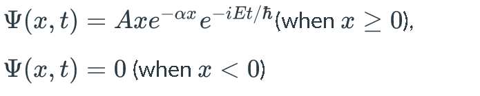 Solved For The Wave Function Above Calculate The