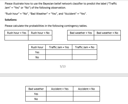 Solved Problem 3. (20 points). Suppose we have the traffic | Chegg.com