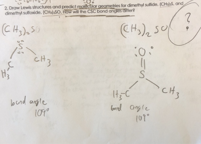 Dimethyl Sulfoxide Lewis Structure