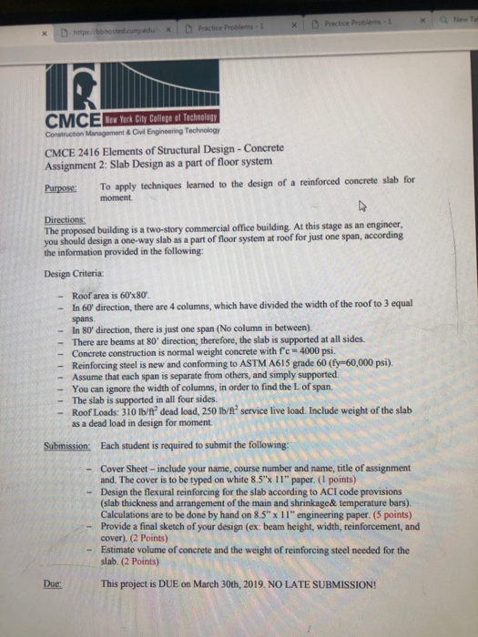 Solved D https New York City College of Technology CMCE 2416 | Chegg.com