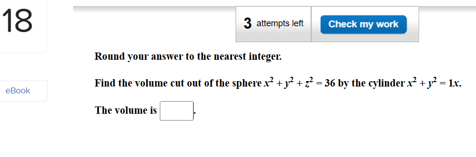 Round your answer to the nearest integer. Find the | Chegg.com