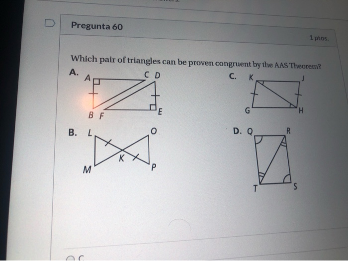 Solved Pregunta 19 1 ptos. use the Law of Detachment to draw | Chegg.com