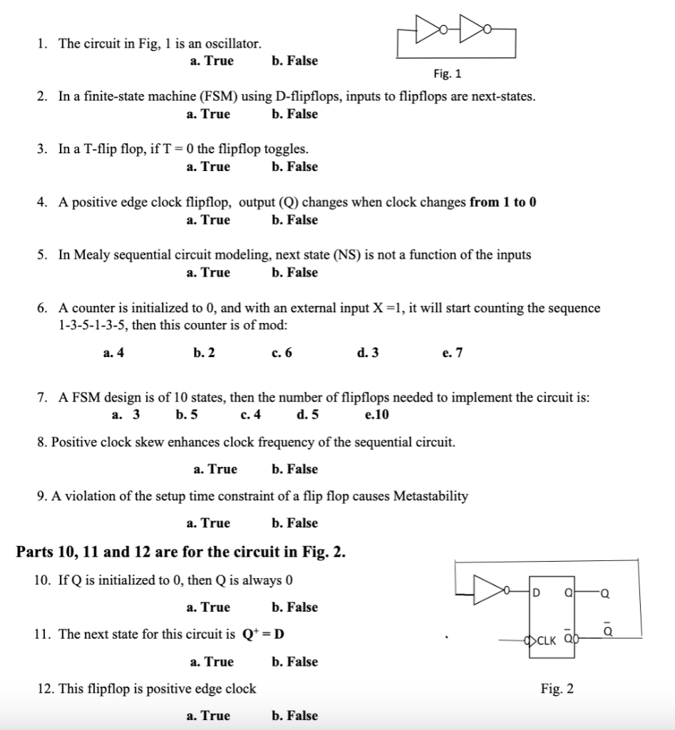 Solved 2. In a finite-state machine (FSM) using D-flipflops, | Chegg.com