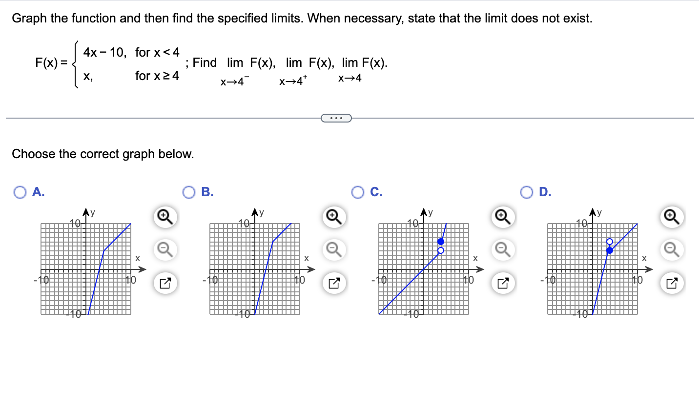 Solved Graph The Given Function And Then Find The Specified