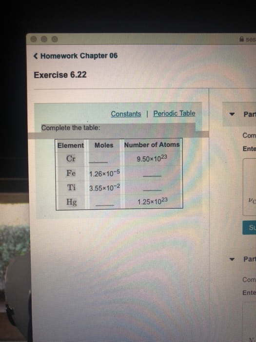 Solved complete the second column of the table complete the | Chegg.com