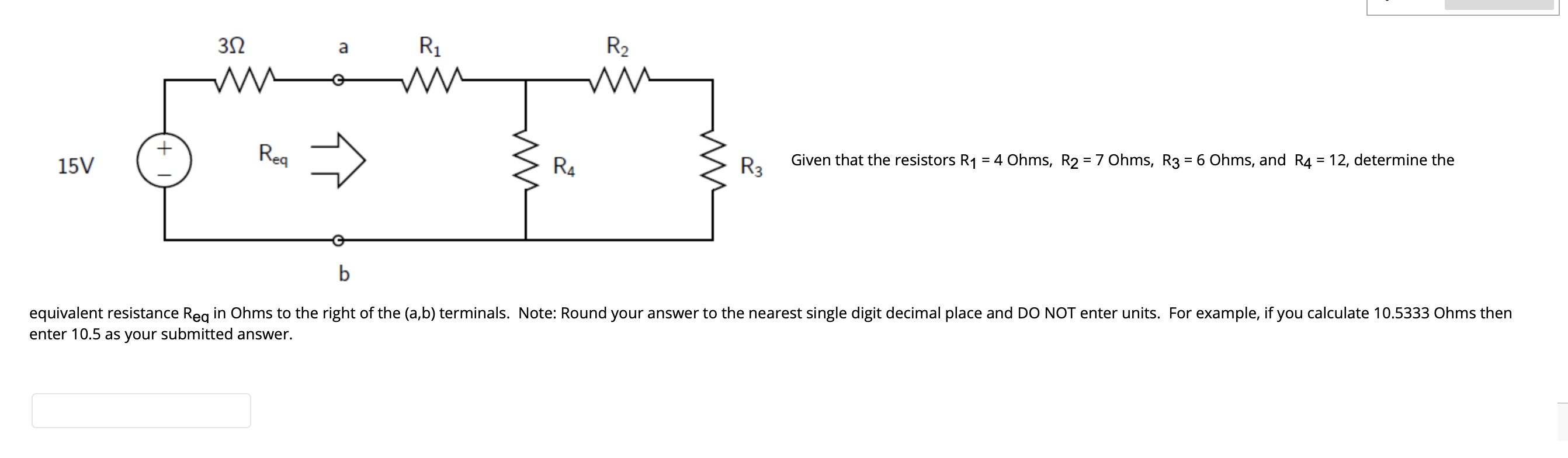 Solved 11 RS Ri w R3 Vi + M RL R2 W RL The circuit on the | Chegg.com