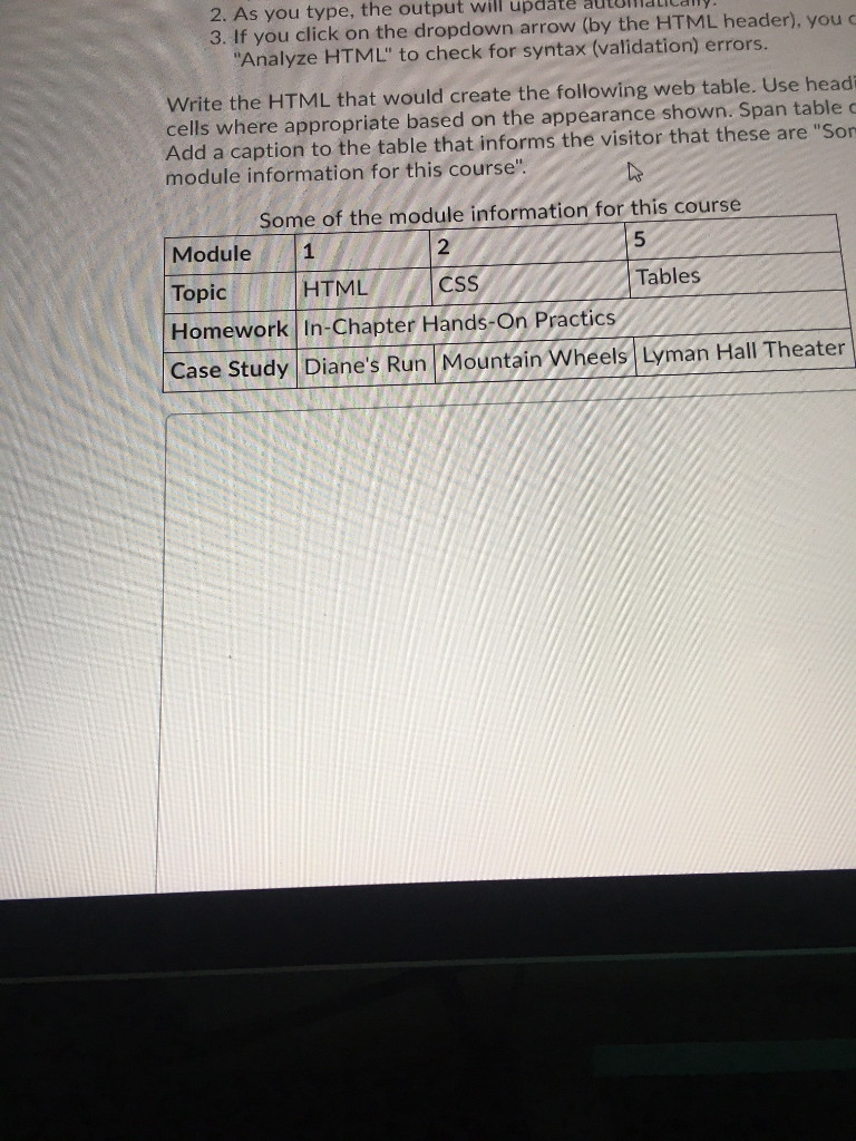 Solved 2. As you type, the output will update 3. If you | Chegg.com
