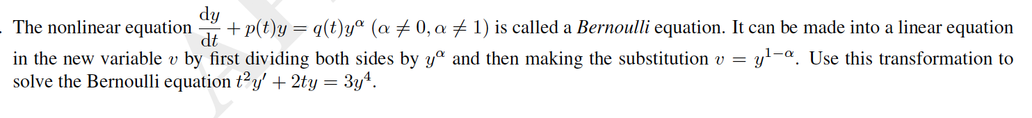 Solved Verify that the given functions y1(t) and y2(t) are | Chegg.com