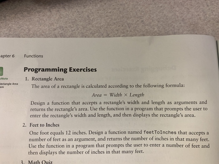 Solved Apter 6 Functions Programming Exercises Note 1 4123
