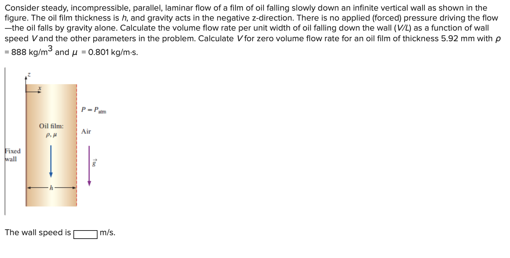 Solved Consider steady, incompressible, parallel, laminar | Chegg.com Solved Consider steady, incompressible, parallel, laminar | Chegg.com