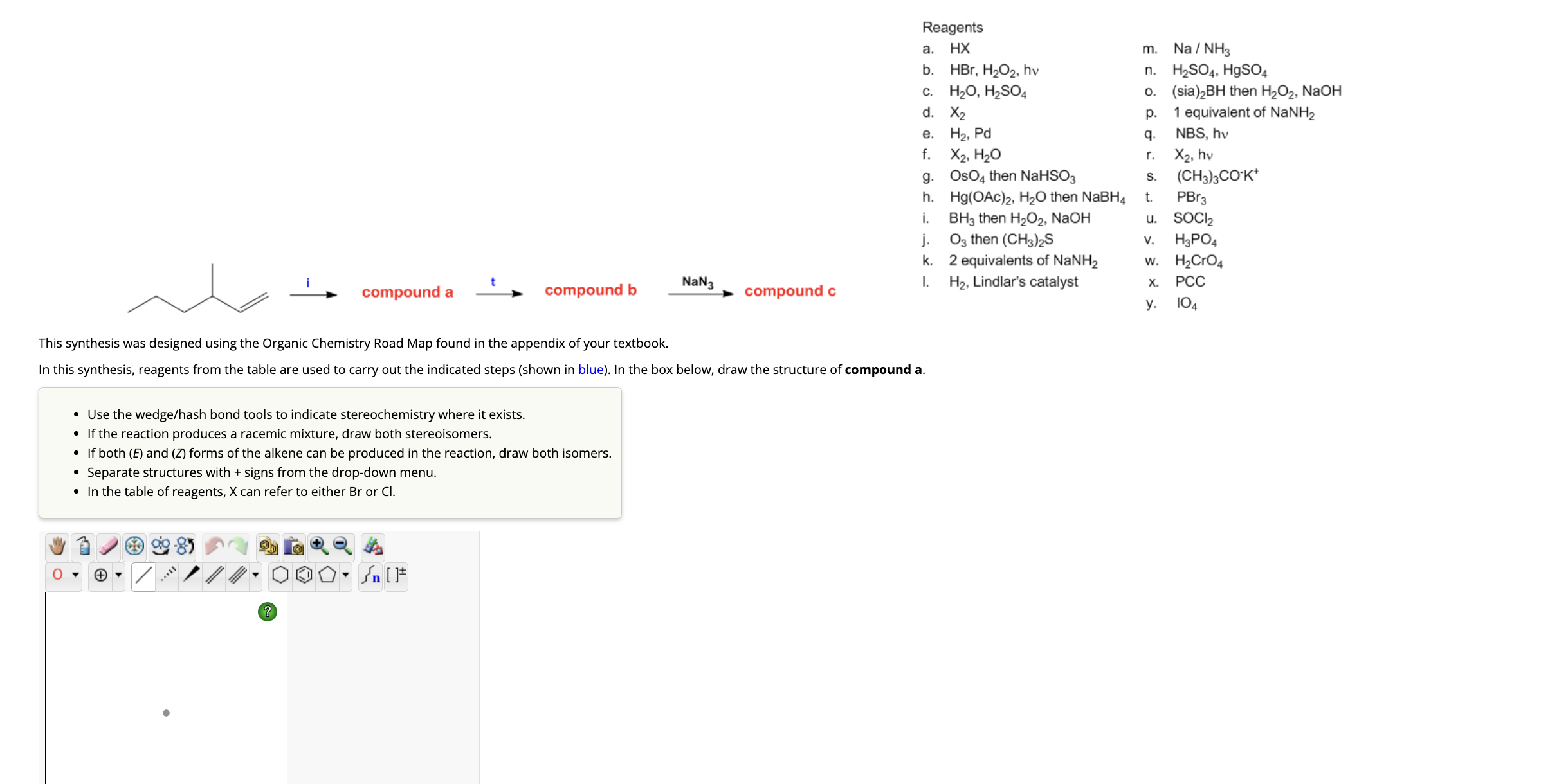 Solved This synthesis was designed using the Organic | Chegg.com