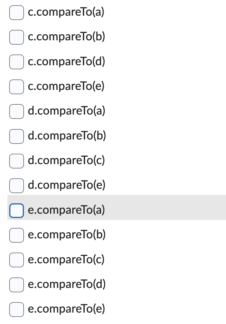 Solved Question 8 (1 point) Consider the following Date a= | Chegg.com