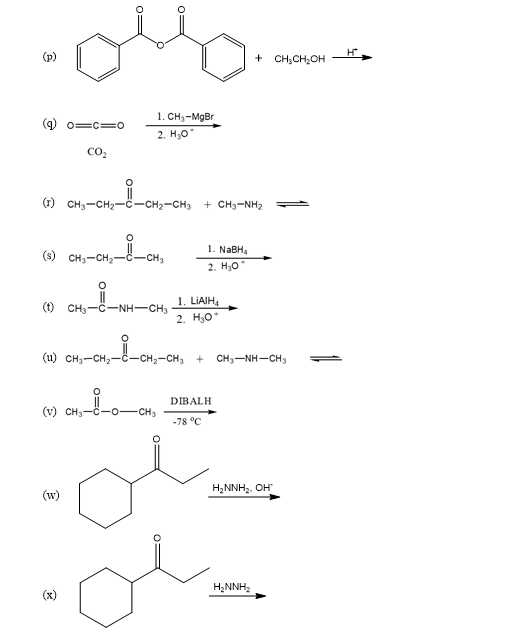 Solved 8. Draw structural formulas for the major organic | Chegg.com