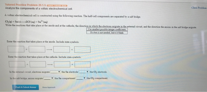 Solved Tutored Practice Problem 20.1.5 o Analyze the | Chegg.com