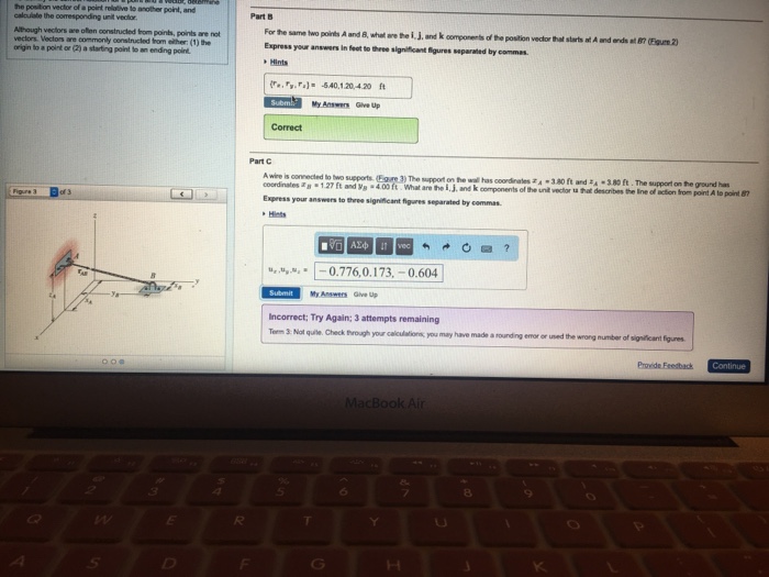 Solved the position vector of a point relative to another | Chegg.com