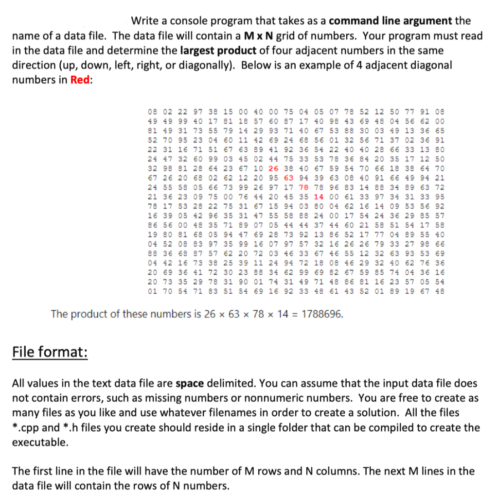 Use C++( preferred) or C programming language to | Chegg.com